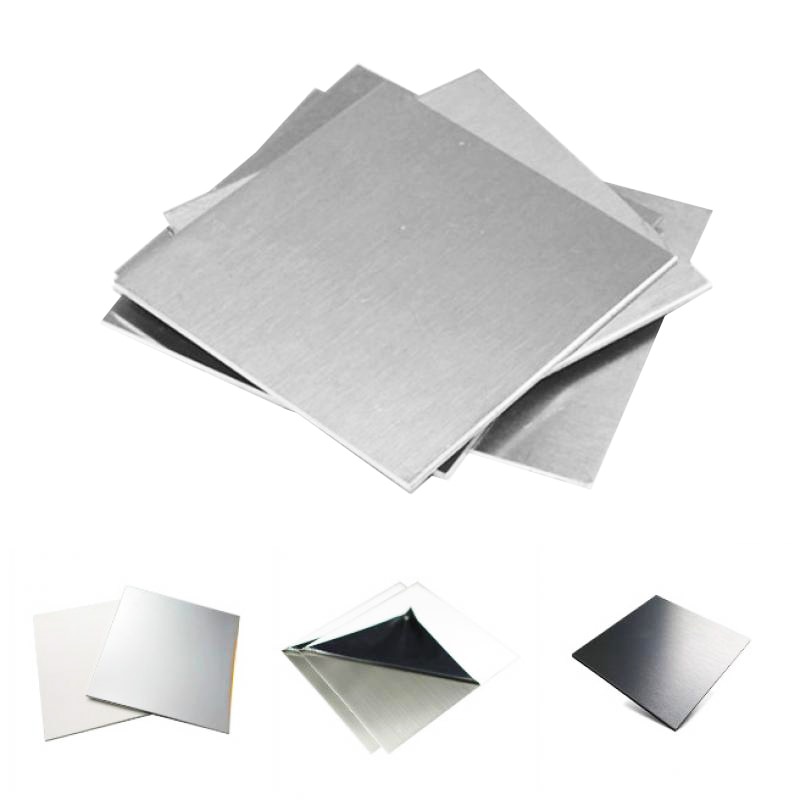 2Pc 0.5X60X60MM 304 Stainless Steel square plate Polished Plate Sheet ...