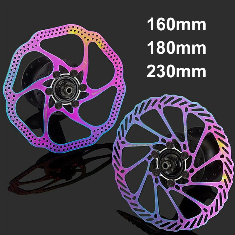 Multicolor Bike Rotor 160 mm MTB Road Bike Mtb Brake Disc Rotor 180mm ...