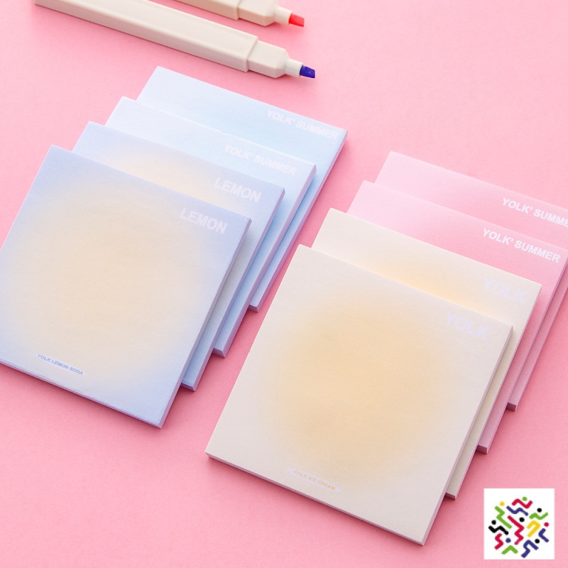 50 sheets/book 8*8cm note paper note sticker xiaohongshu the same style ...