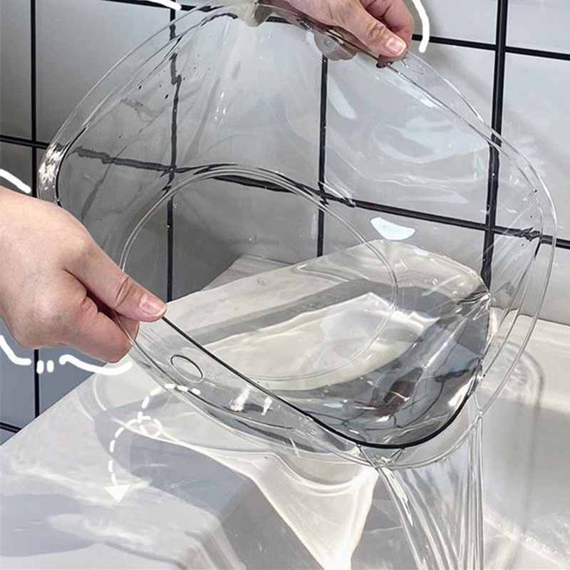 PNL Basin Transparent Washbasin Enlarged Bathroom Laundry Basin Plastic ...