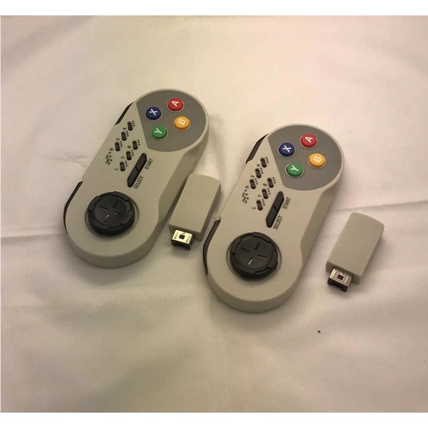 New trend original snes game wireless mini doubles joystick SFC host 2 ...