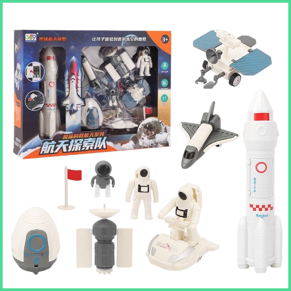 Space Playset Space Toys for Kids Rocket Ship Toys Astronaut Venture ...
