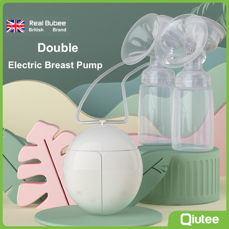 REAL BUBEE Electric Breast Pump Dual Side Breast Pump | Shopee Philippines
