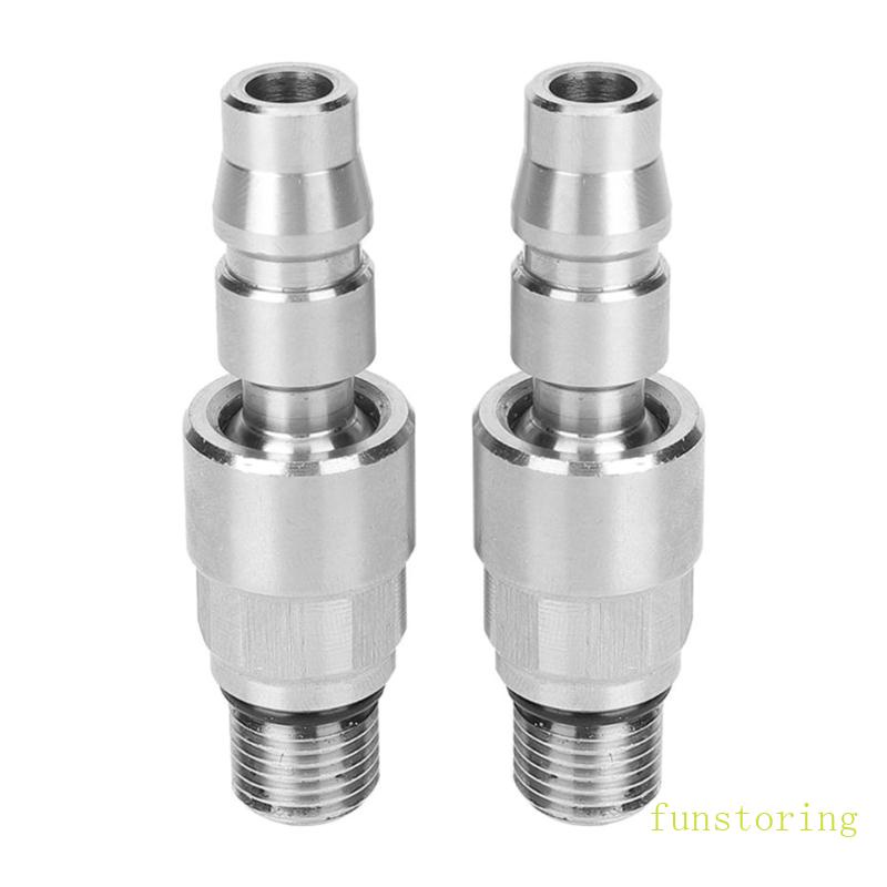 FUN 1 4 NPT Air Line Fittings- 360-Degree Pneumatic Rotary Joint ...