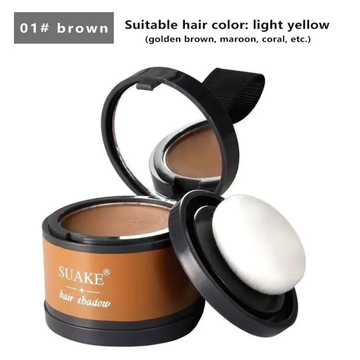 SUAKE Hair Shadow Powder Hairline Waterproof Hair Shadow Hair Line ...