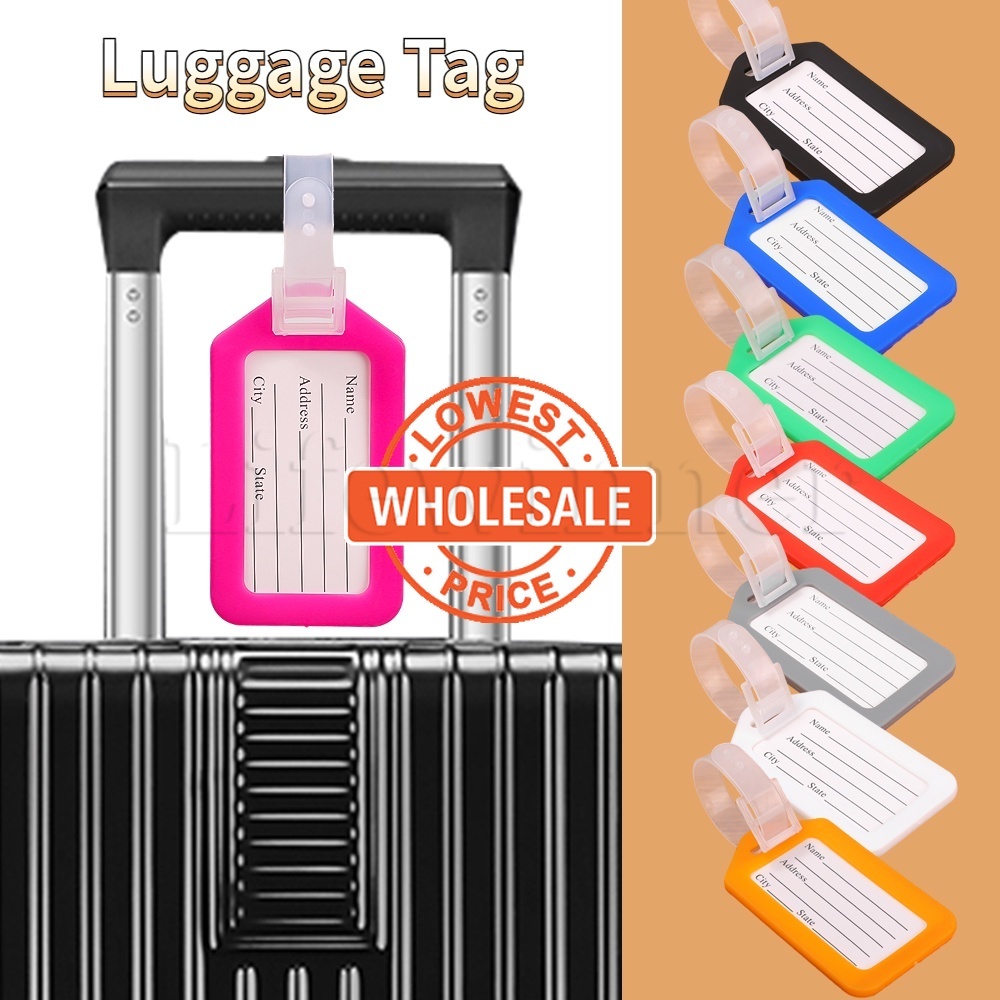 Travel Baggage Identifiers Suitcase Accessories Multicolor ID Tag ...