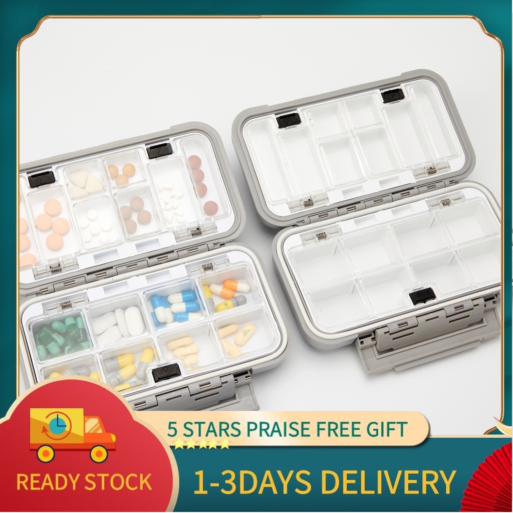 Medicine Kit Box Organizer Travel Pill Box Medicine Storage Container ...