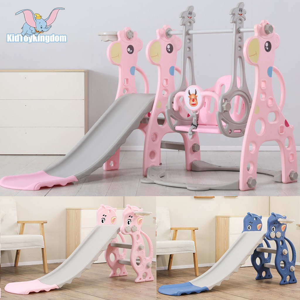 3 In 1 Flodable Slide Toys for Kids Multifunctional Baby Slide and ...