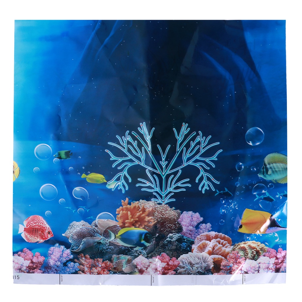 [READY STOCK] Fish Tank Sticker Wallpaper 3d Wallpapers Decorations ...