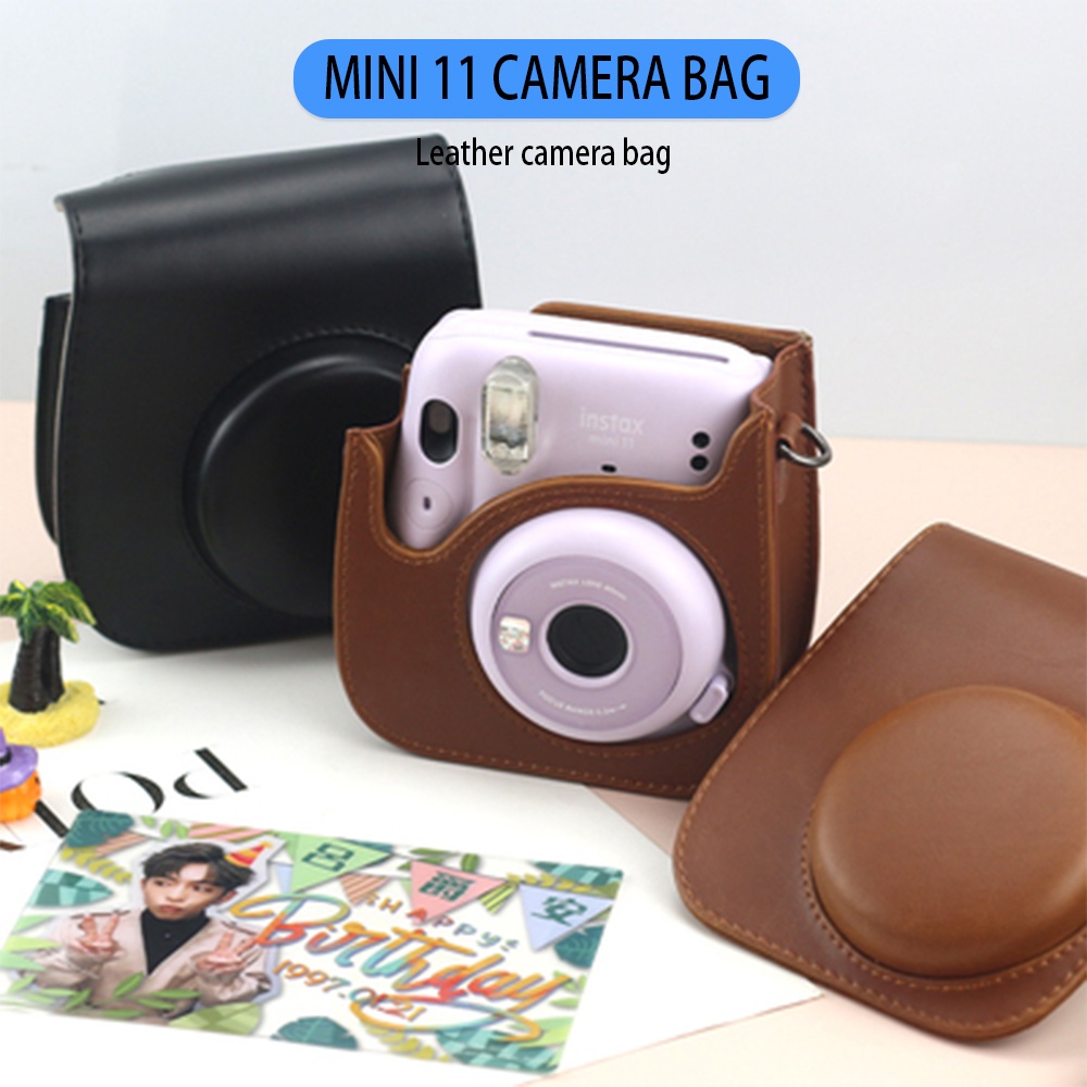 Mini 11 Camera Bag Camera Bag Instax Mini Leather 11 Camera Bag ...