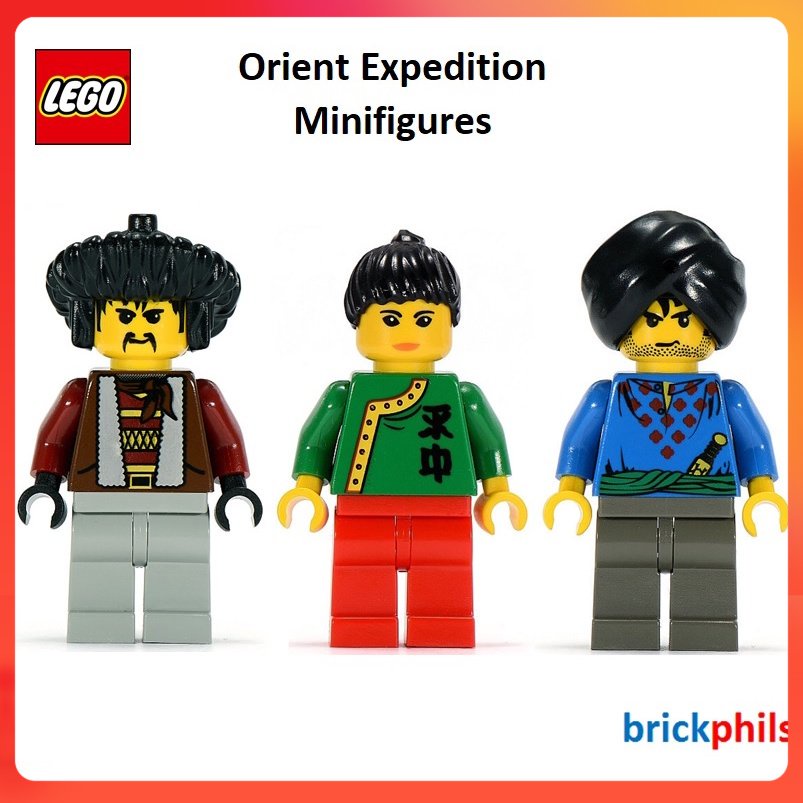 Lego Orient Expedition Minifigures | Shopee Philippines