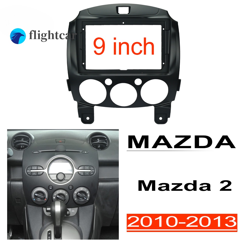 Flightcar Car Stereo Android Head Unit Fascia 2din Panel Radio Frame ...