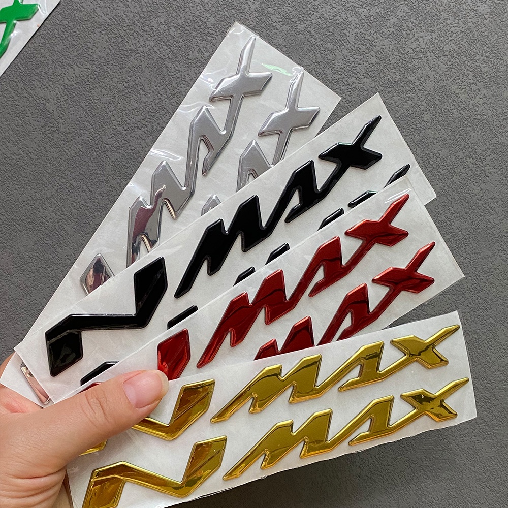 3D Tank Emblem Logo Sticker For Yamaha NMAX N-MAX Logo Applique ...