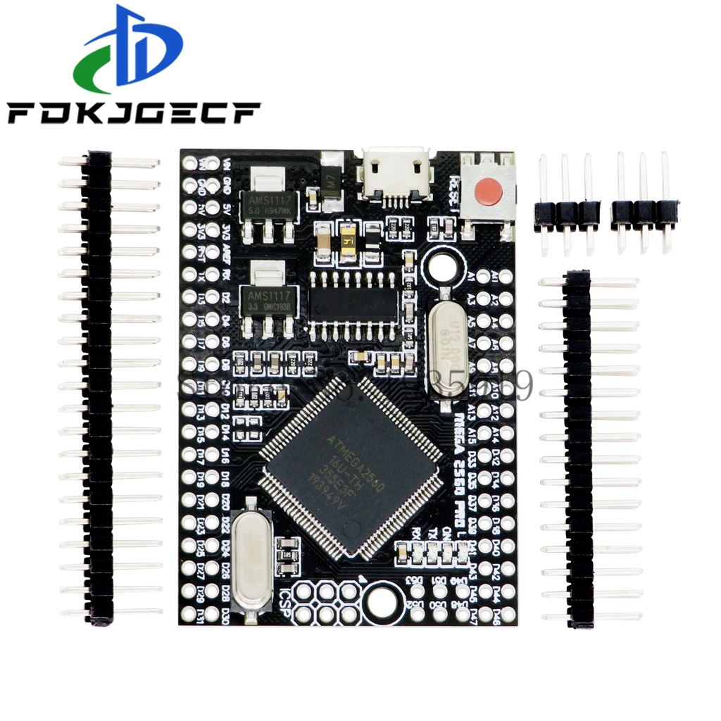 MEGA 2560 PRO Embed CH340G/ATMEGA2560-16AU Chip with male pinheaders ...