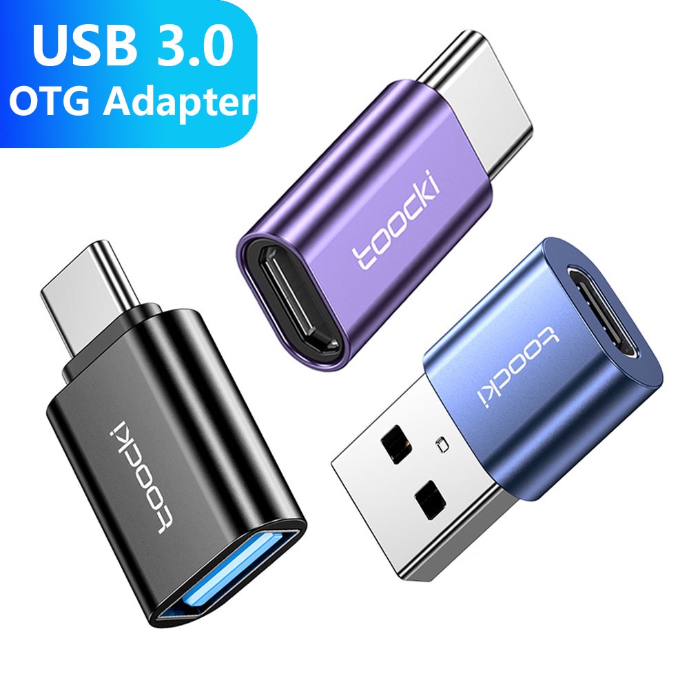 OTG Adapter Type C Male To USB 3.0 Type C Micro Female Converter For ...