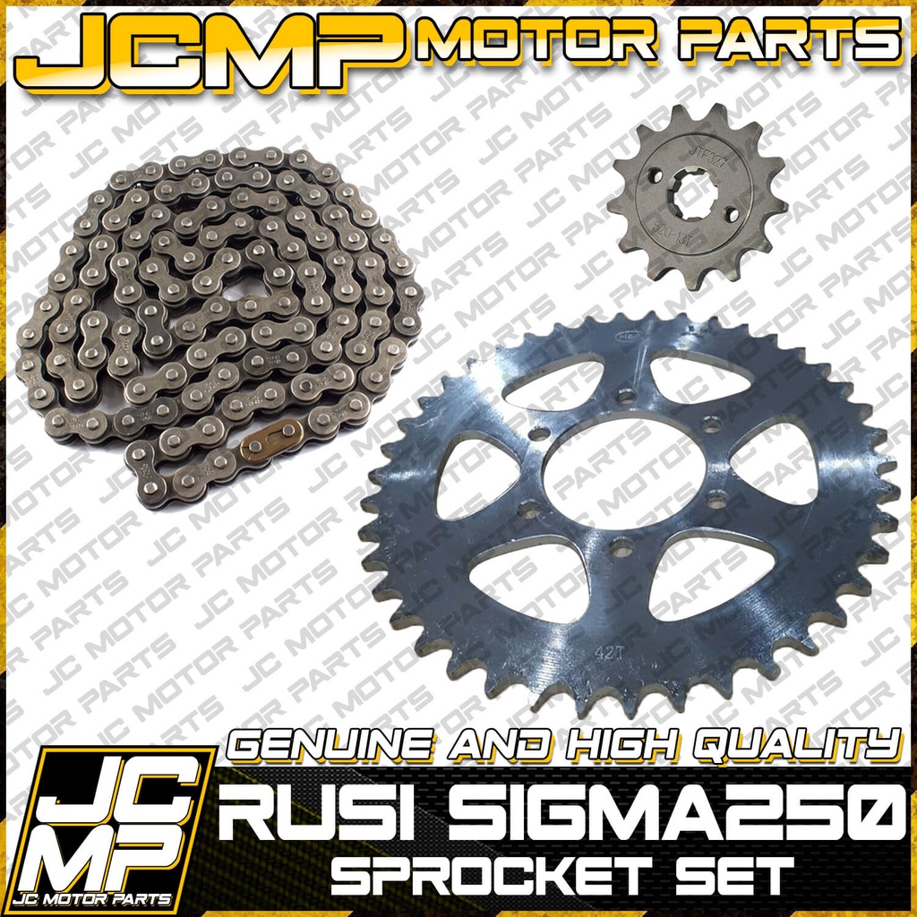 Sigma250 Sprocket Set for RUSI Motorcycle Accessories Parts EVO ...