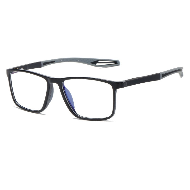 Square Photochromic TR90 Frame Anti Radiation Eyeglass Women Men Anti ...