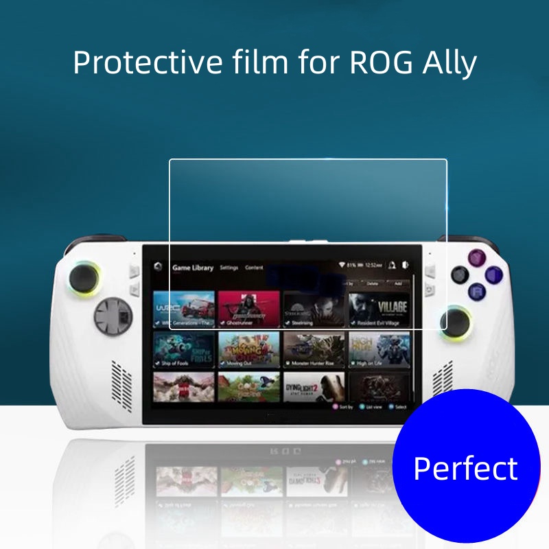 Screen Protector for ROG Ally X Handheld 7 inch 2023/ ROG Ally X 2024 ...
