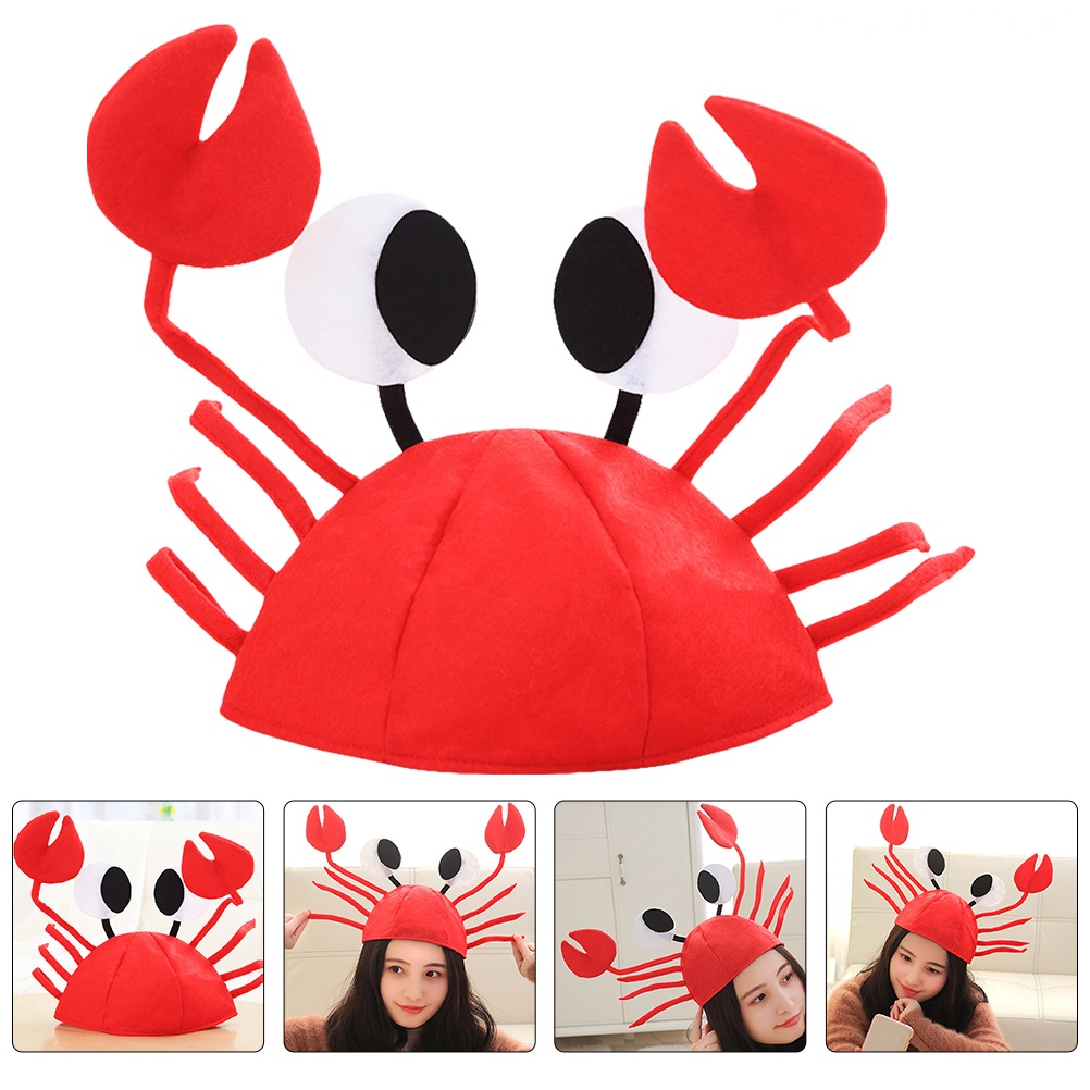 [READY STOCK] Lobster Cotume Crab Hat Animal Costumes for Kids Prom ...