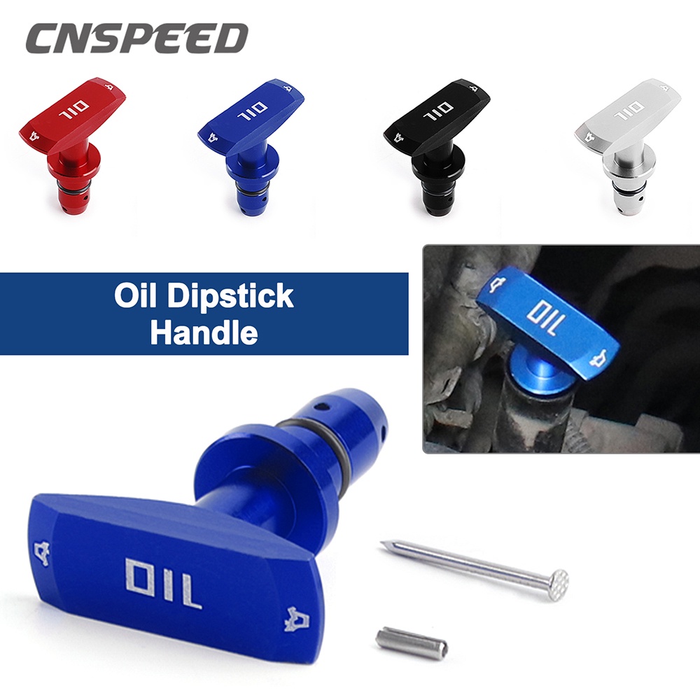 CNSPEED Car Oil Dipstick Pull Handle Engine Oil Pullhandle Aluminum ...