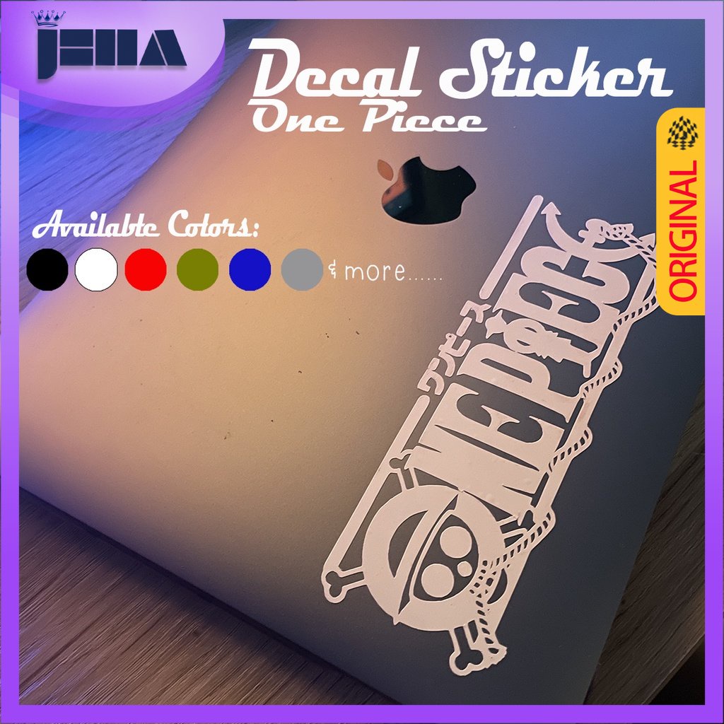 One Piece Character Logo Decal Sticker waterproof sticker for ...