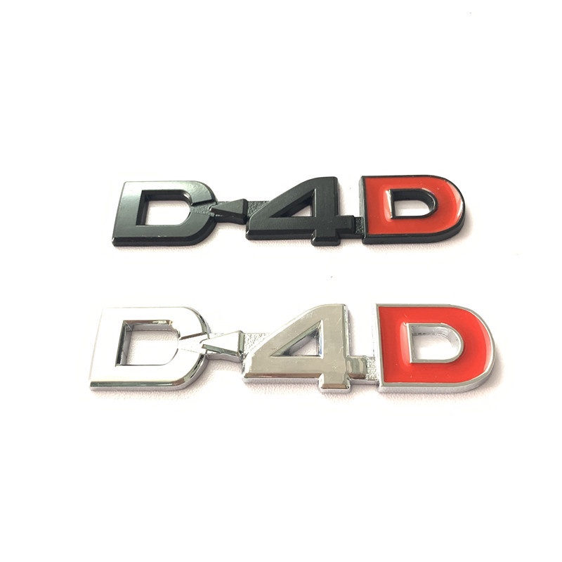 D4D D-4D Logo Car Sticker Emblem Badge Decal for Toyota COROLLA RAV4 ...