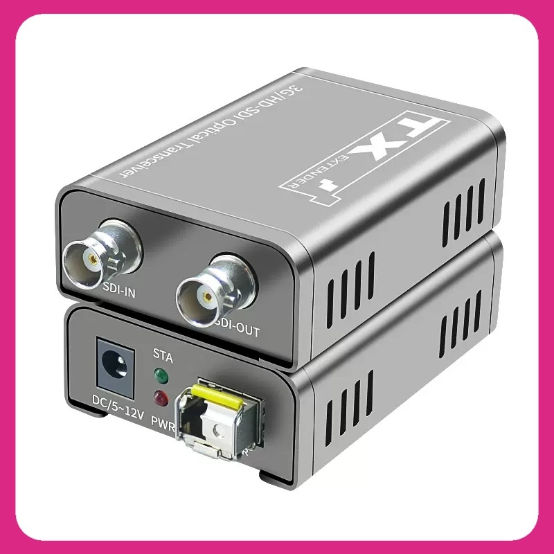 20Km 3G HD SDI Fiber Extender over SC Fiber Optic Cable 1080P Dual SDI ...