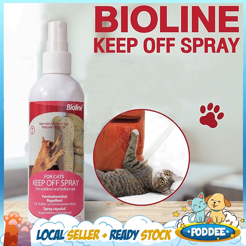 Bioline Cat Keep Off Spray for Cats 175ml | Shopee Philippines