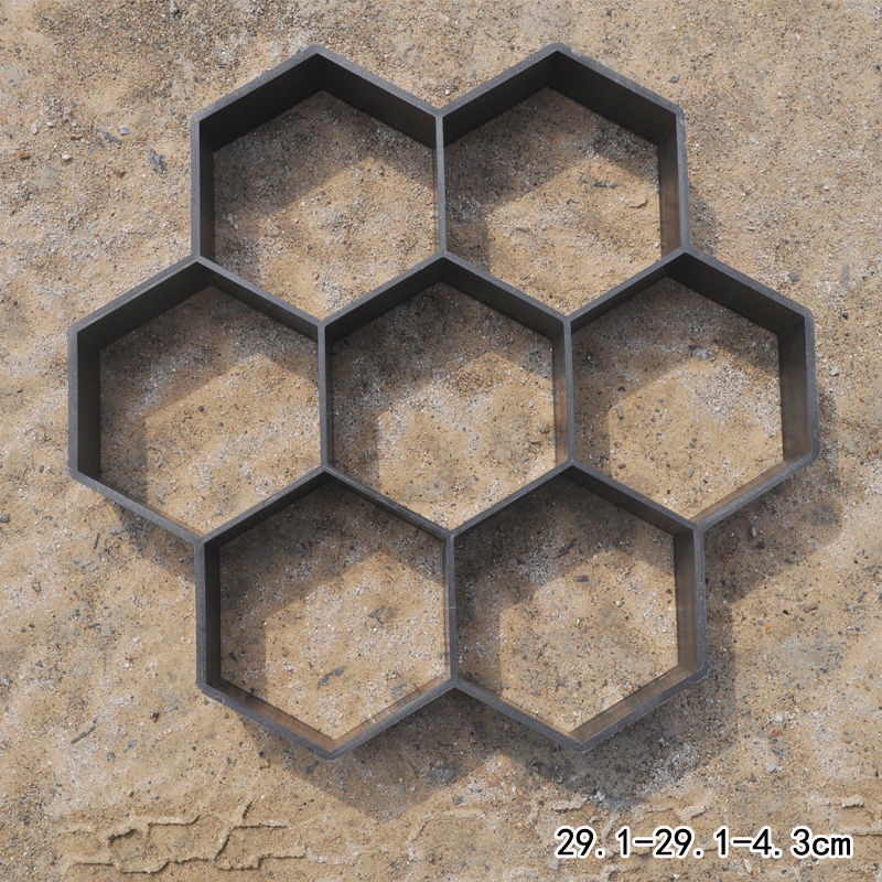29cm Hexagonal Mold Cement Block Floor Tile Mold | Shopee Philippines
