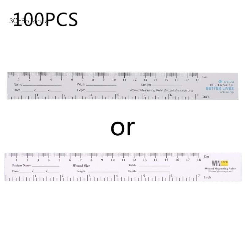 【PC】 18cm 7 Educare Wound Ruler PAPER 18cm 7 Wound Measuring Tape 100 ...