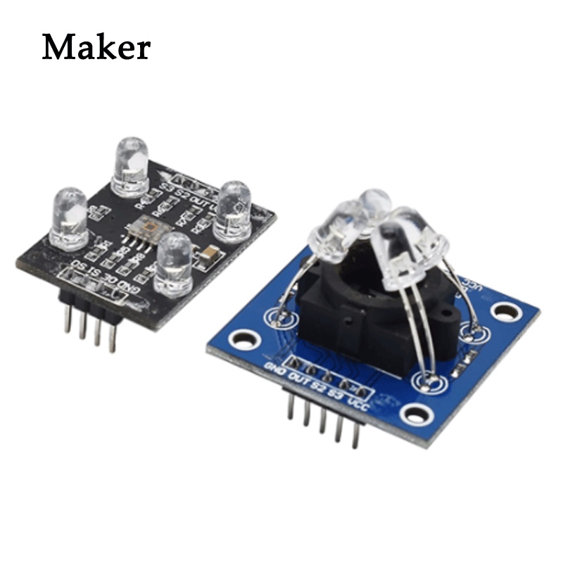 Gy 31 Tcs3200 Detector Module Color Recognition Sensor Accessories For Mcu Arduino Tcs230