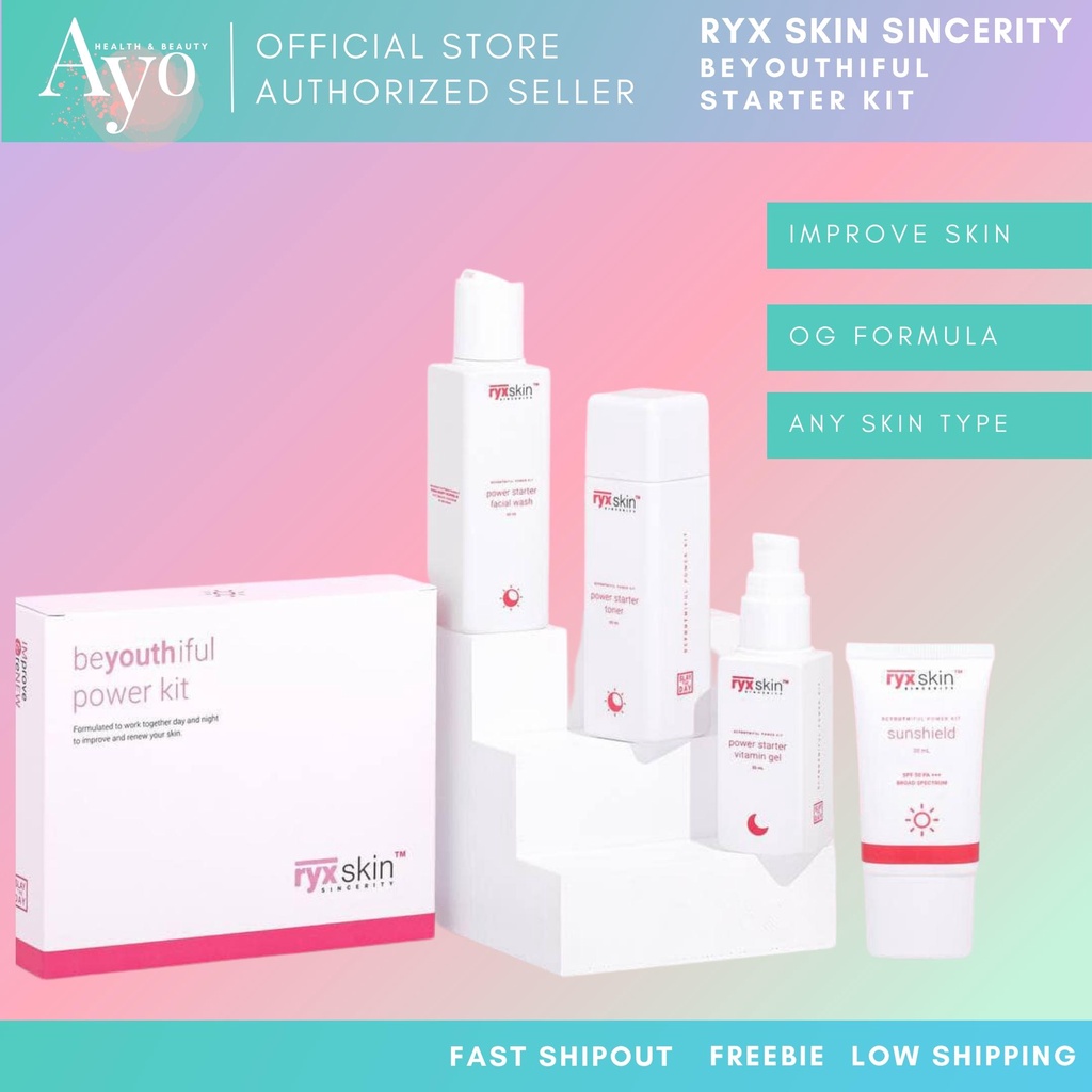Ryx Skin Beyouthiful Power Kit ( BeYouthiful Starter Kit ) | Shopee ...