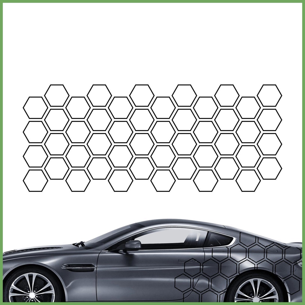 Honeycomb Stickers for Car Car Full Wrap Sticker Geometric Pattern Cute ...