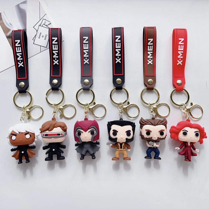 Marvel X-Men KeyChain Action Figure Wolverine Magneto Toy | Shopee ...