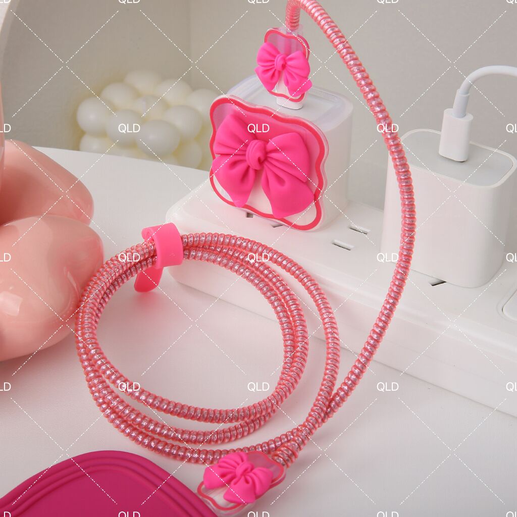 Rose Bow Charger Protector for VIVO 33W 66W 80W with Laser Cable ...