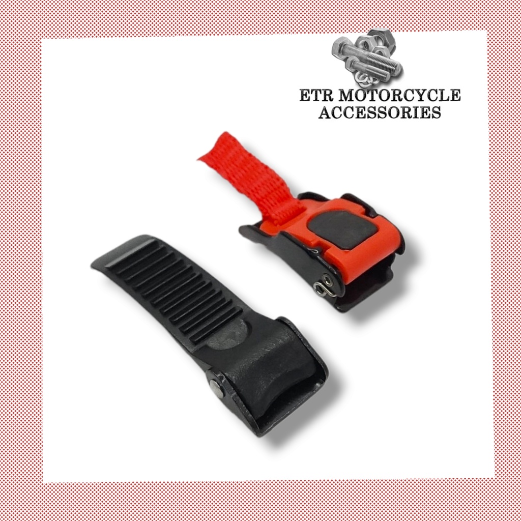 Quick-Release Motorcycle Helmet Strap Lock | Adjustable & Easy to Use ...