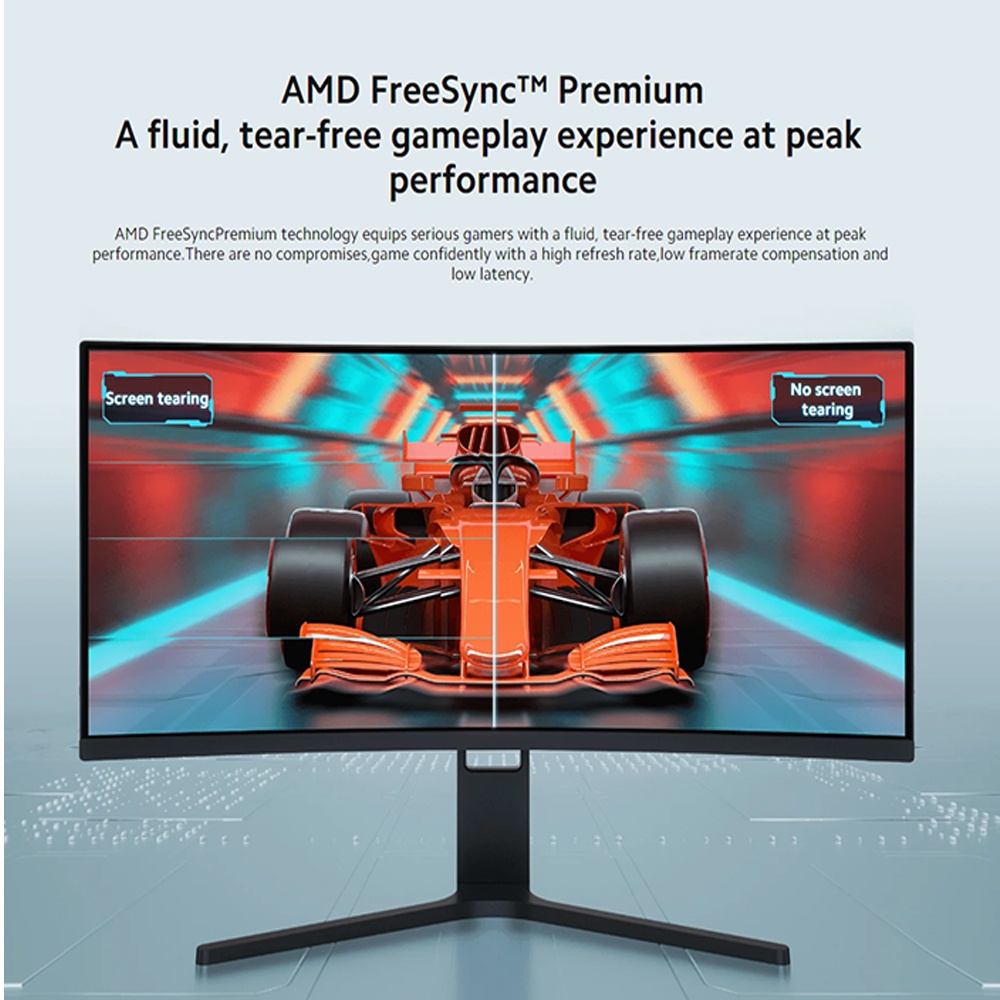 Xiaomi Curved Gaming Monitor 30 inch Global Version 2560 × 1080 ...
