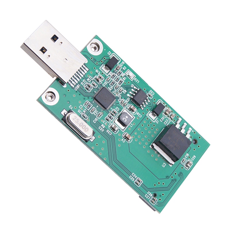 MSATA USB Adapter Card Desktop Computer Mini PCI-E Conversion Cards PC ...