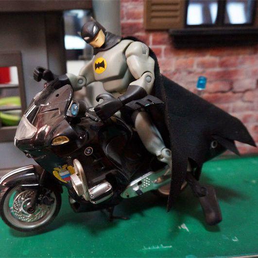 Genuine 6-inch Batman DC cartoon hero movable doll soldier hand-made ...