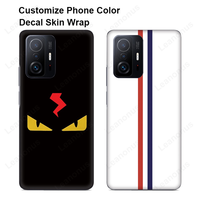 Personal Decal Skin Xiaomi MI 11T 12T 10T Pro Back Screen Protector ...