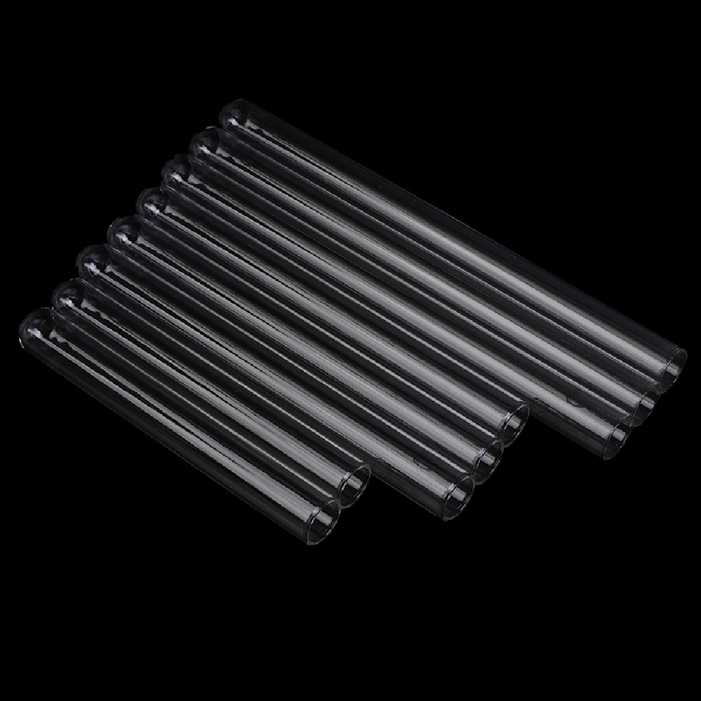 【SPGH】 10pcs/lot Transparent Pyrex Glass Blowing Tubes Long Thick Wall ...
