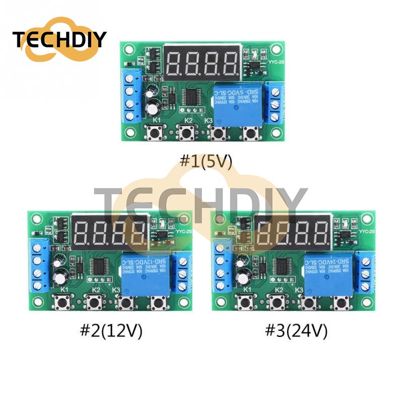 YYC-2S LED Display Adjustable Timer Relay Automation Control Switch ...