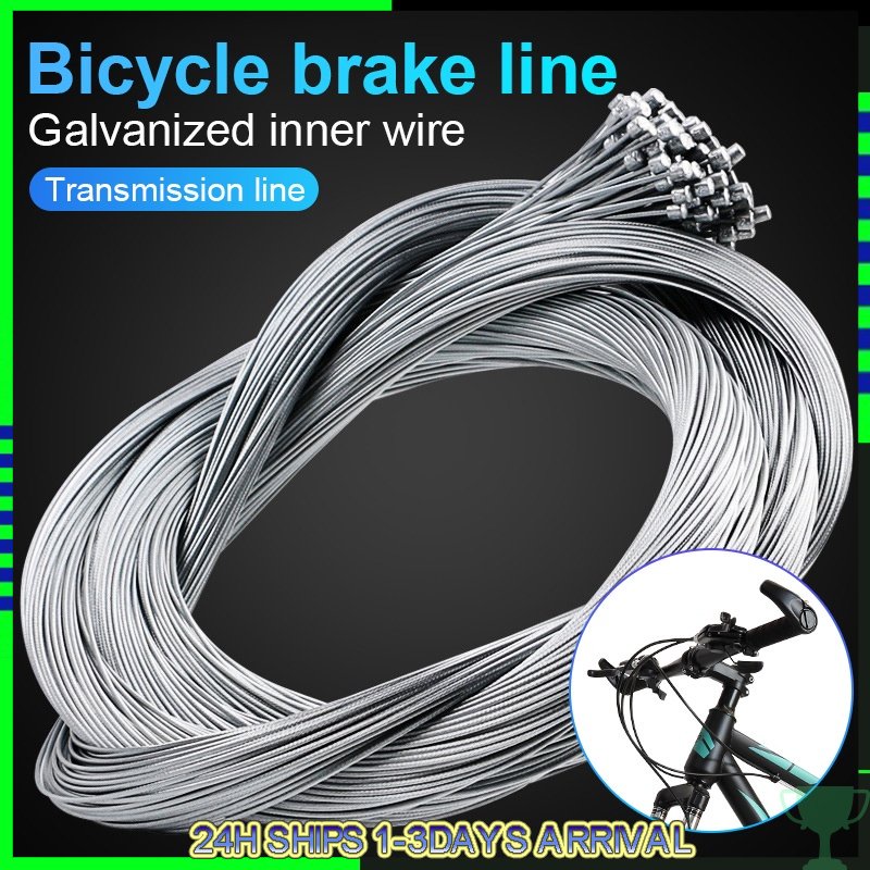 2M Stainless Shifter Brake Cable Inner Wire Front Rear for Road Bicycle ...