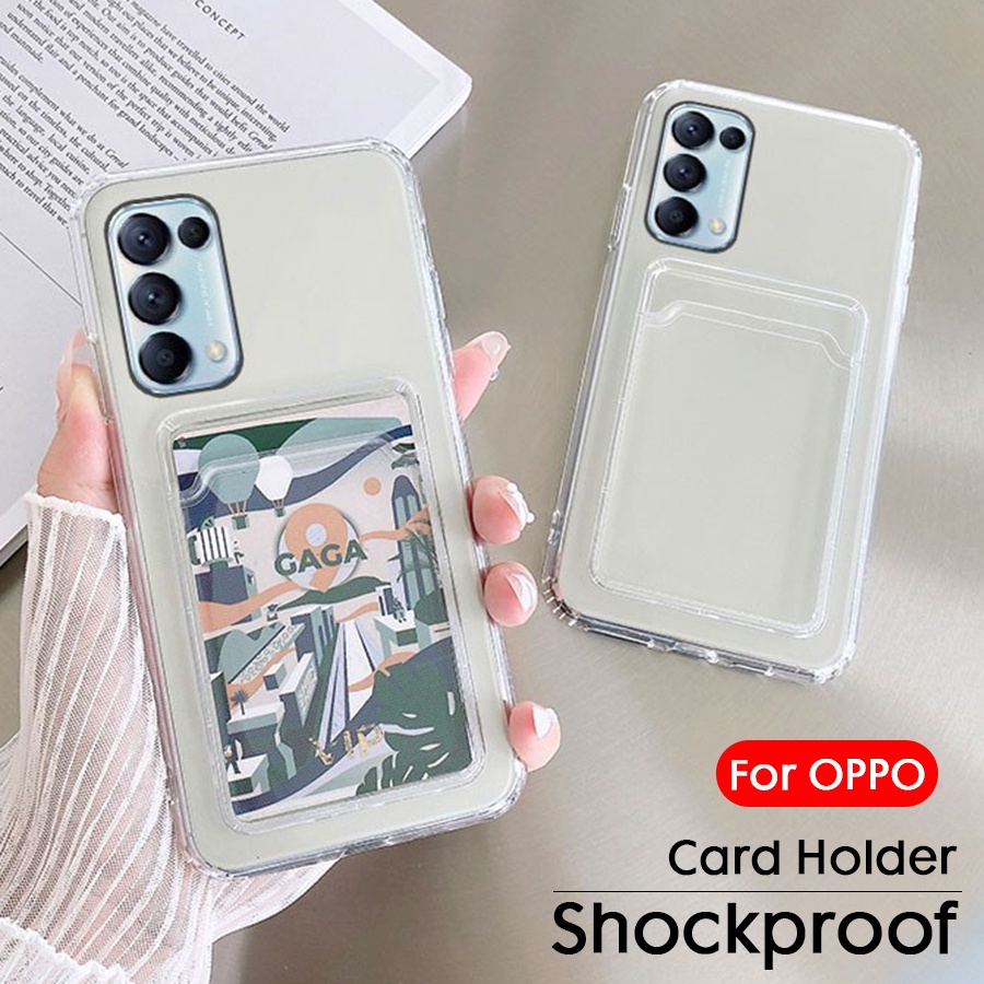 Card Holder Case for OPPO A5s A3s A15 A16 A16e A16k A36 A76 A5 A9 2020 ...
