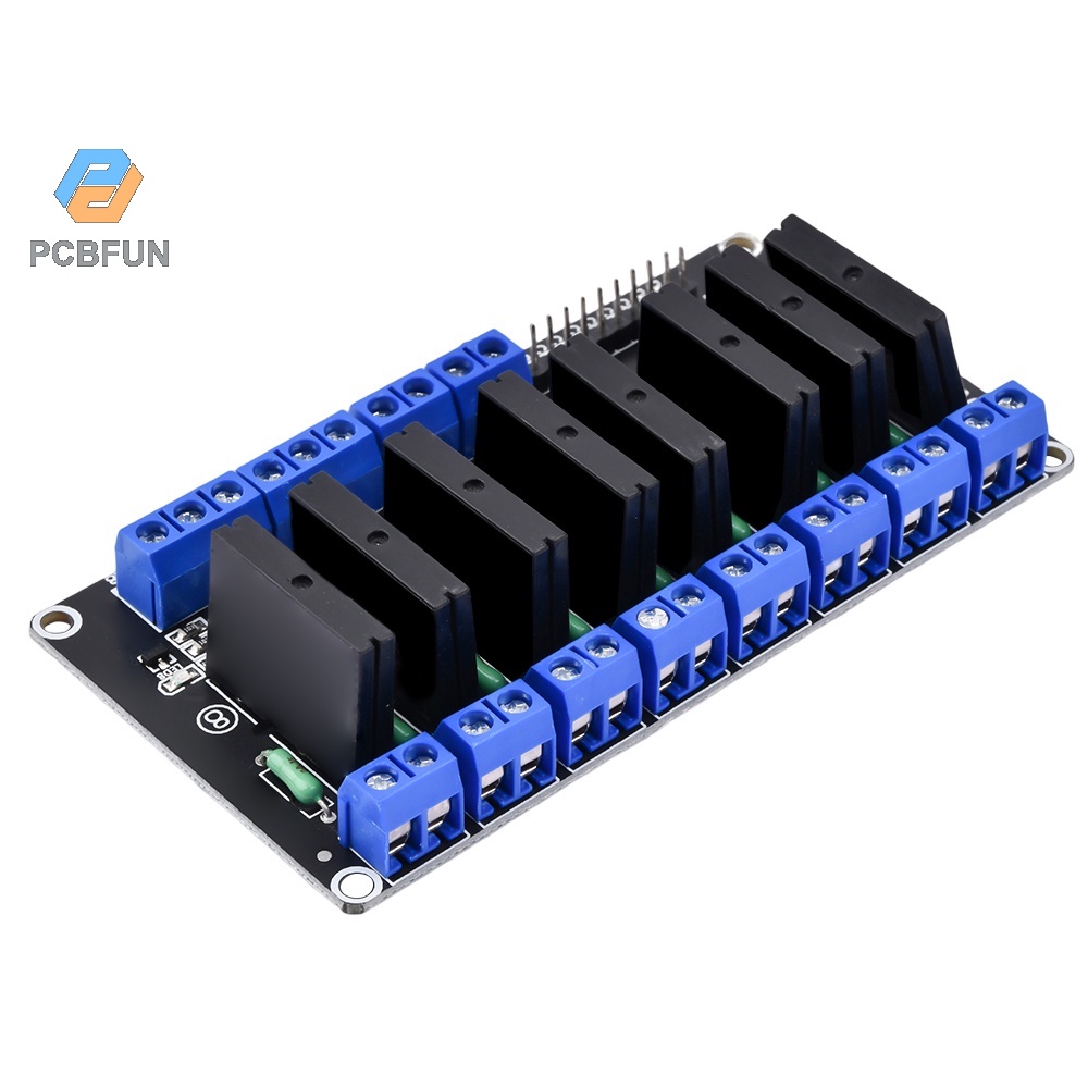 Pcbfun 8 Channel 5v Relay Module High And Low Level Trigger 8 Ways ...