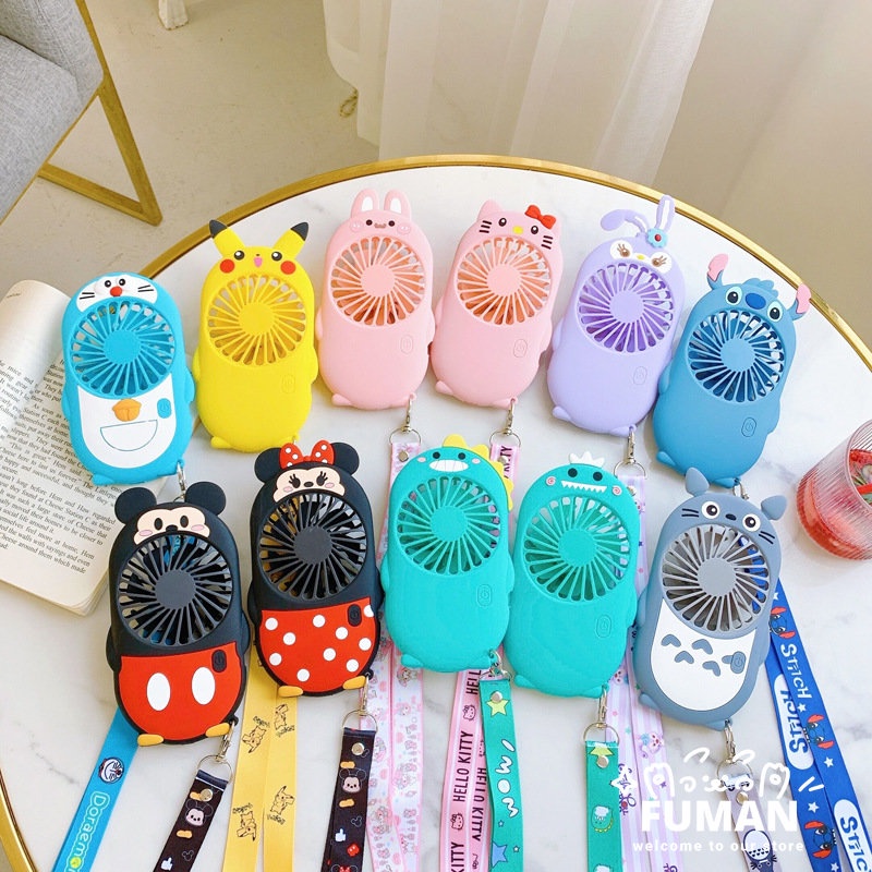 Summer Expel Heat USB Portable Rechageable Mini Handheld Fan Cute ...