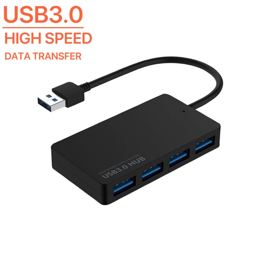 High Speed USB 3.0 HUB Multi USB Splitter 4 Ports Expander Multiple USB ...