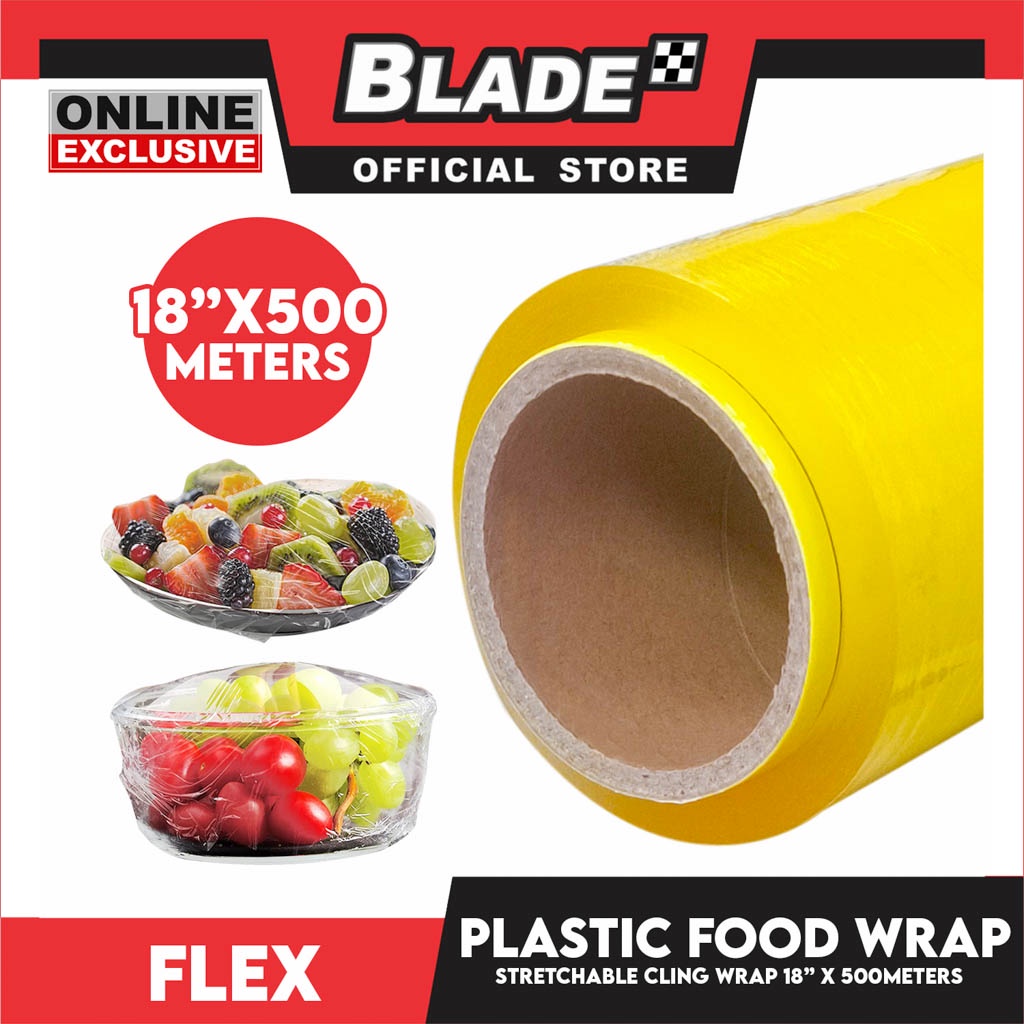 Flex Food Wrap 18inches x 500meters Cling Wrap Plastic Food Wrap and ...