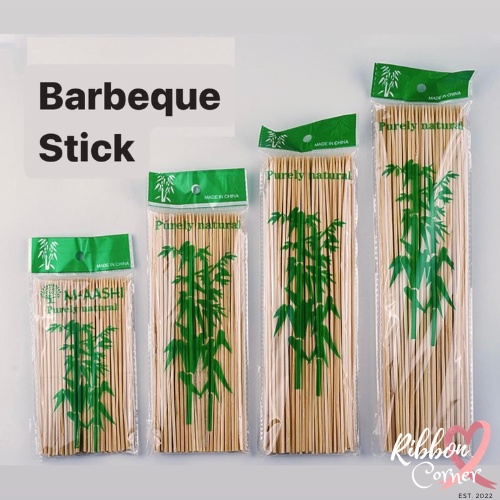 15cm / 20cm / 25cm / 30cm Barbeque Sticks Bamboo Skewers Flower Stem ...