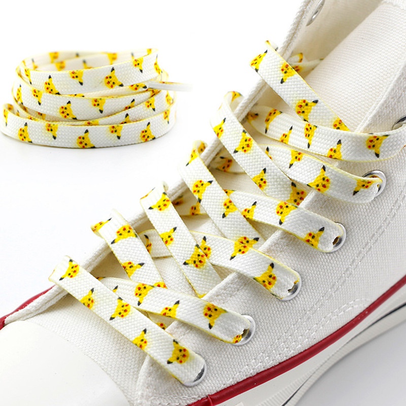 120/150cm Pokemon Anime Shoelaces Pikachu Kawaii Shoelaces Cartoon ...